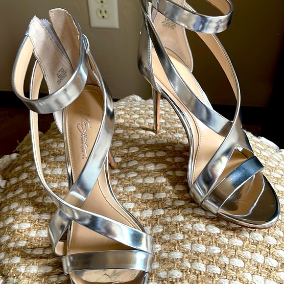 Vince Camuto Silver Heels